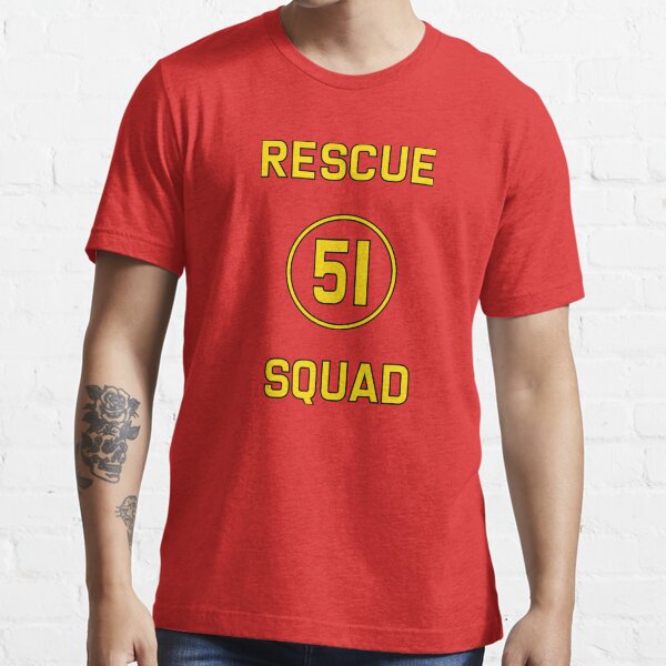 "Emergency Squad 51 Rear of Truck Reproduction Logo" T-shirt for Sale ...