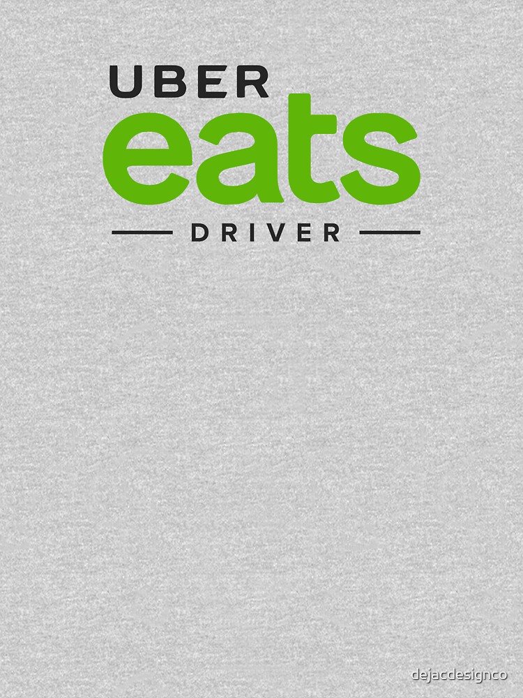 "Uber Eats Delivery Driver Classic Vertical Logo UberEats Official ...