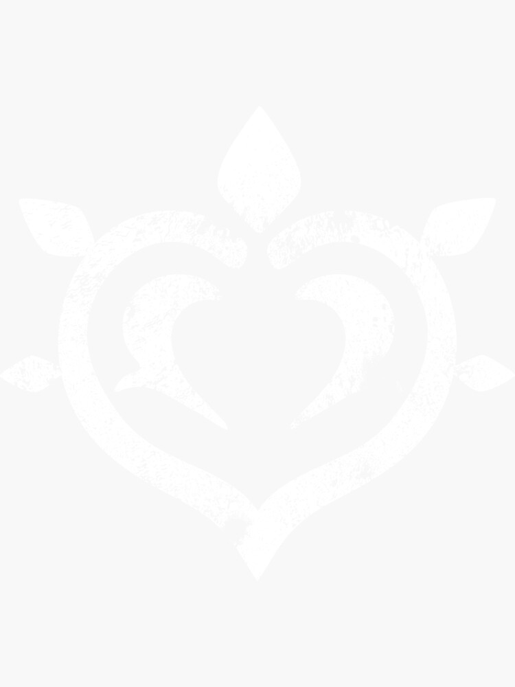 "Genshin Impact - DENDRO SYMBOL Distressed" Sticker by Bits-n-Bytes ...