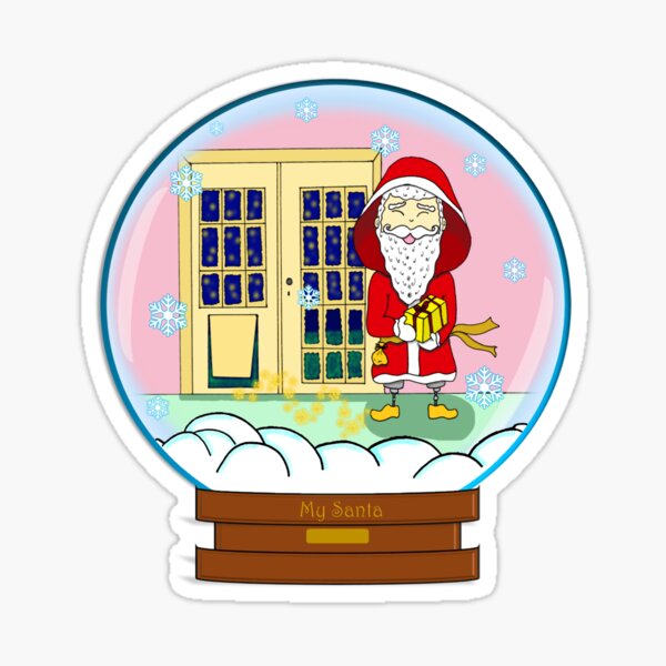 "Disabled Santa with Prosthetic Legs Snow Globe- My Santa Your Santa ...