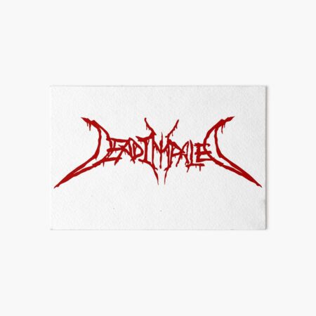 "Dead Impaled - Maltese Metal Band LOGO" Art Board Print for Sale by ...