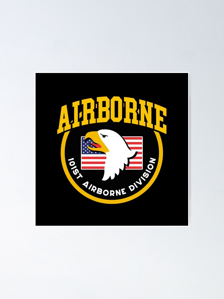 "101st Airborne Division / AIRBORNE" Poster by alt36 | Redbubble