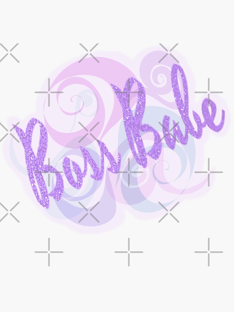 "Purple Boss Babe Design" Sticker by SimpleJoyArts | Redbubble