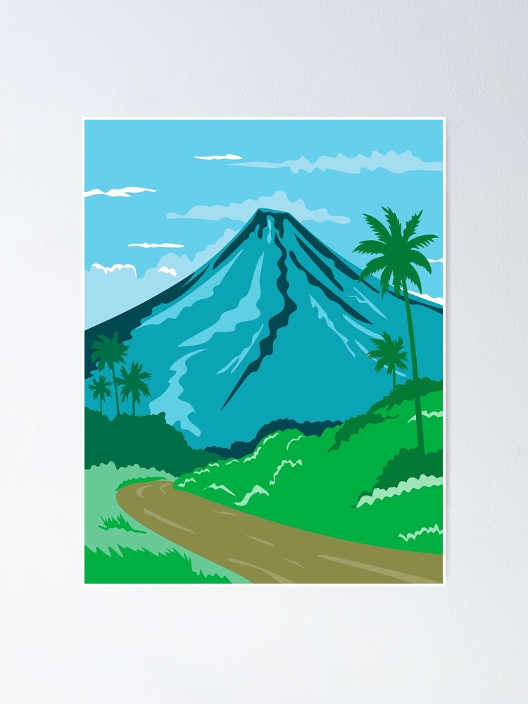 "Mayon Volcano or Mount Mayon in the Province of Albay in Bicol ...