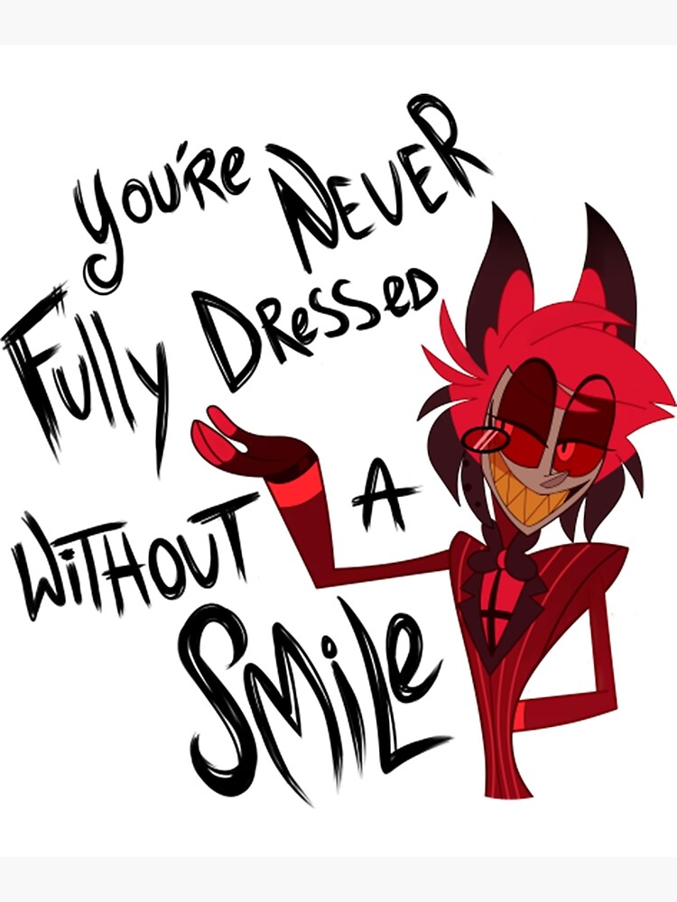 "Alastor - Hazbin hotel" Poster for Sale by JoanneHughes | Redbubble