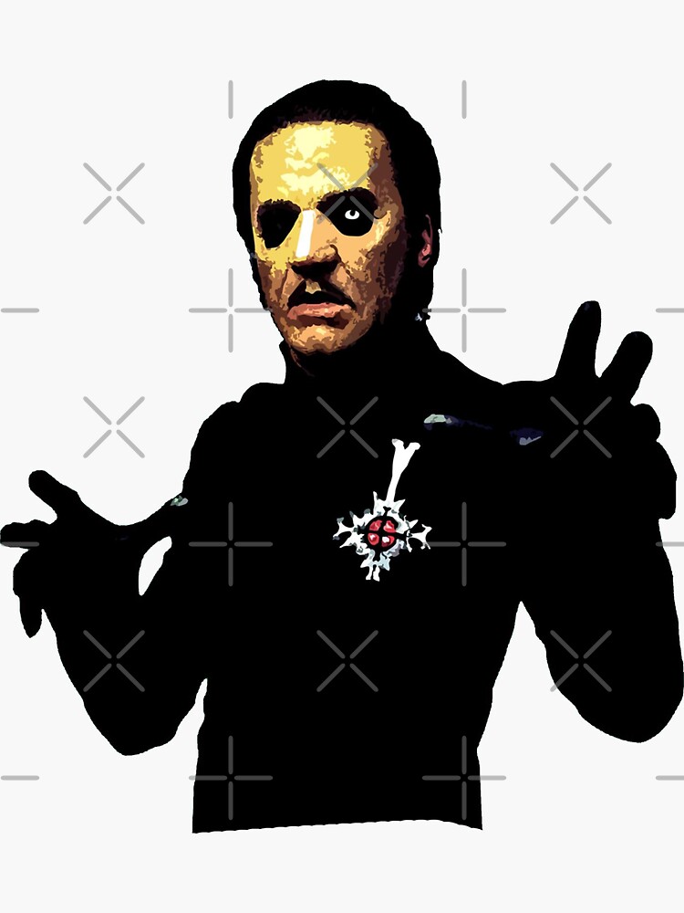 "Cardinal Copia from Ghost - Bust" Sticker for Sale by eetfuk81 | Redbubble