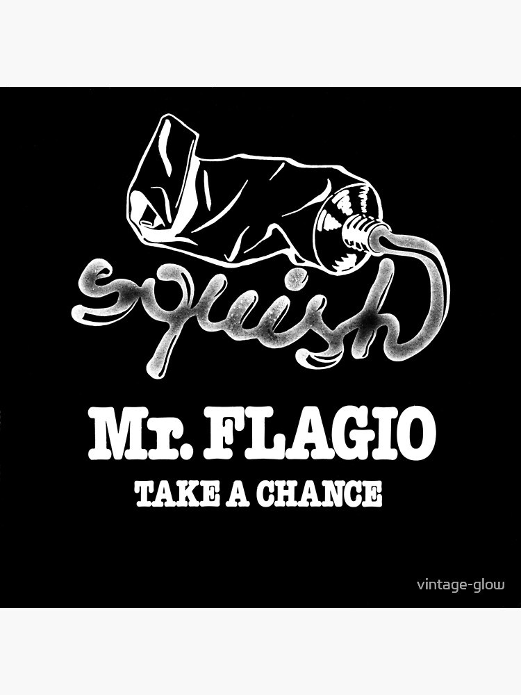 "Mr. Flagio - Take A Chance" Poster for Sale by vintage-glow | Redbubble