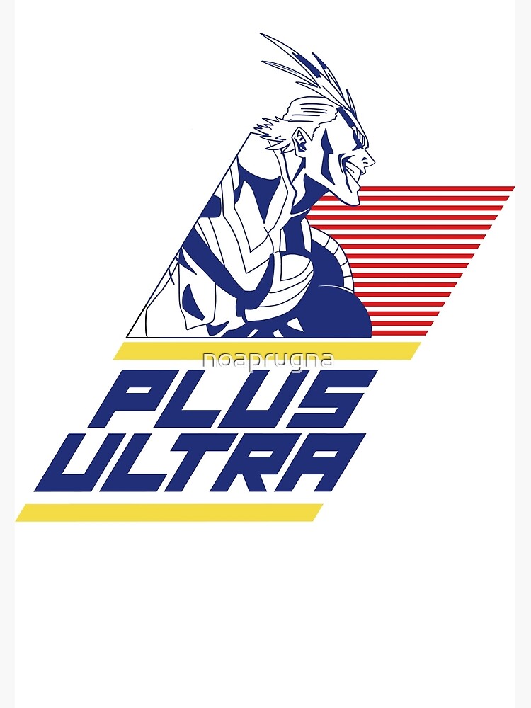 "Mha prints, #7 Plus Ultra" Poster by noaprugna | Redbubble