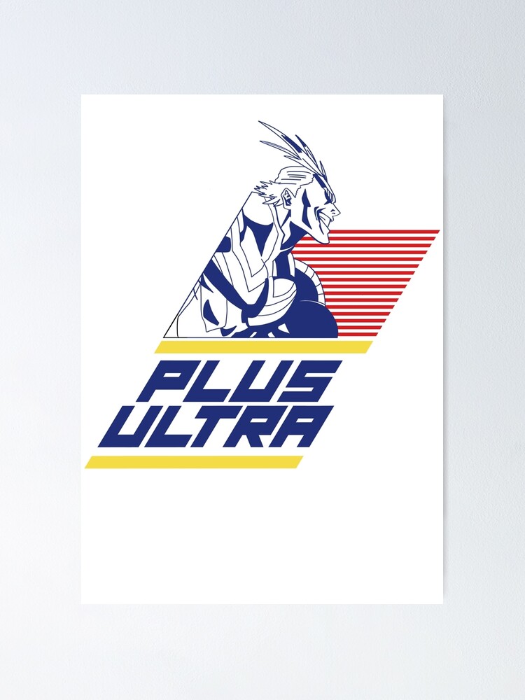 "Mha prints, #7 Plus Ultra" Poster by noaprugna | Redbubble