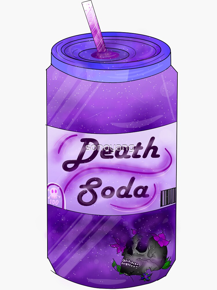 "Death Soda" Sticker by sonoyang | Redbubble
