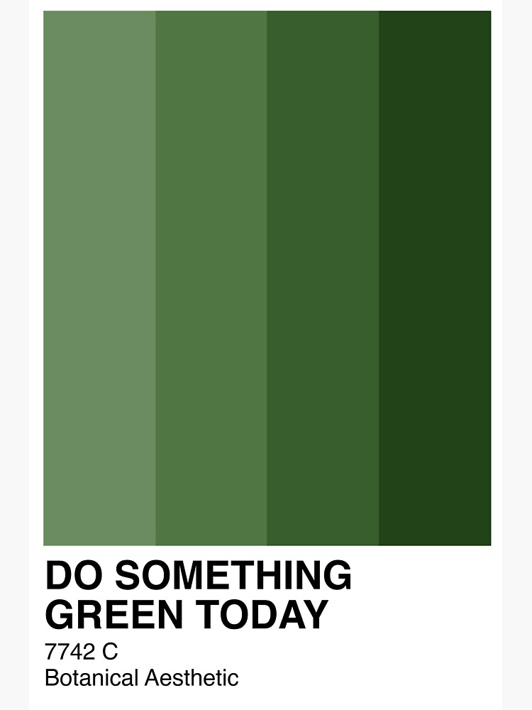 "Pantone Clean Minimal Design Aesthetic Quote" Sticker for Sale by ...