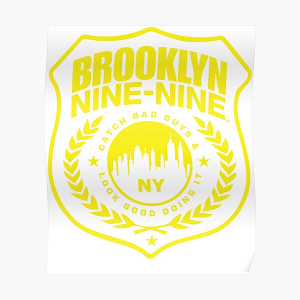 "brooklyn 99 merch shirt" Poster for Sale by vuhongrbb | Redbubble