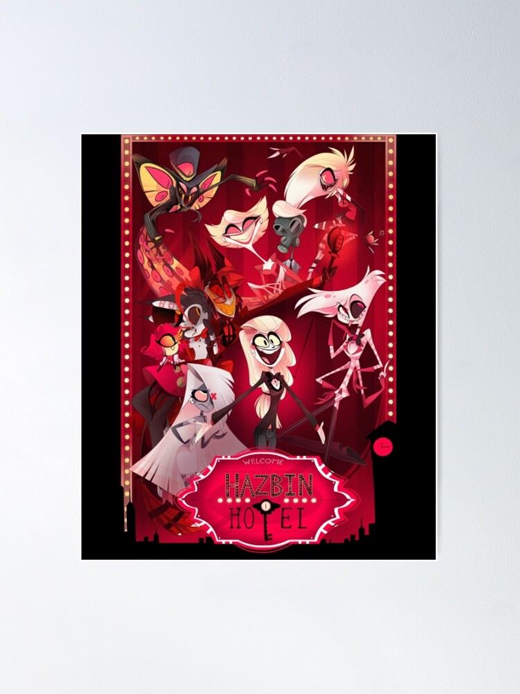 Hazbin Hotel Poster, Hazbin Hotel Home Decor sold by Cindelyn Housing ...