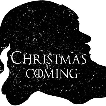 "Christmas is coming - Humor Parody Got Noël" Sticker by rubislys ...