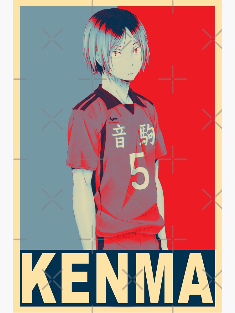 "Kenma kozume Poster" Sticker for Sale by LahcenBamouh | Redbubble
