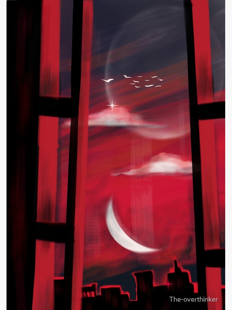 "sunset from window" Poster by The-overthinker | Redbubble
