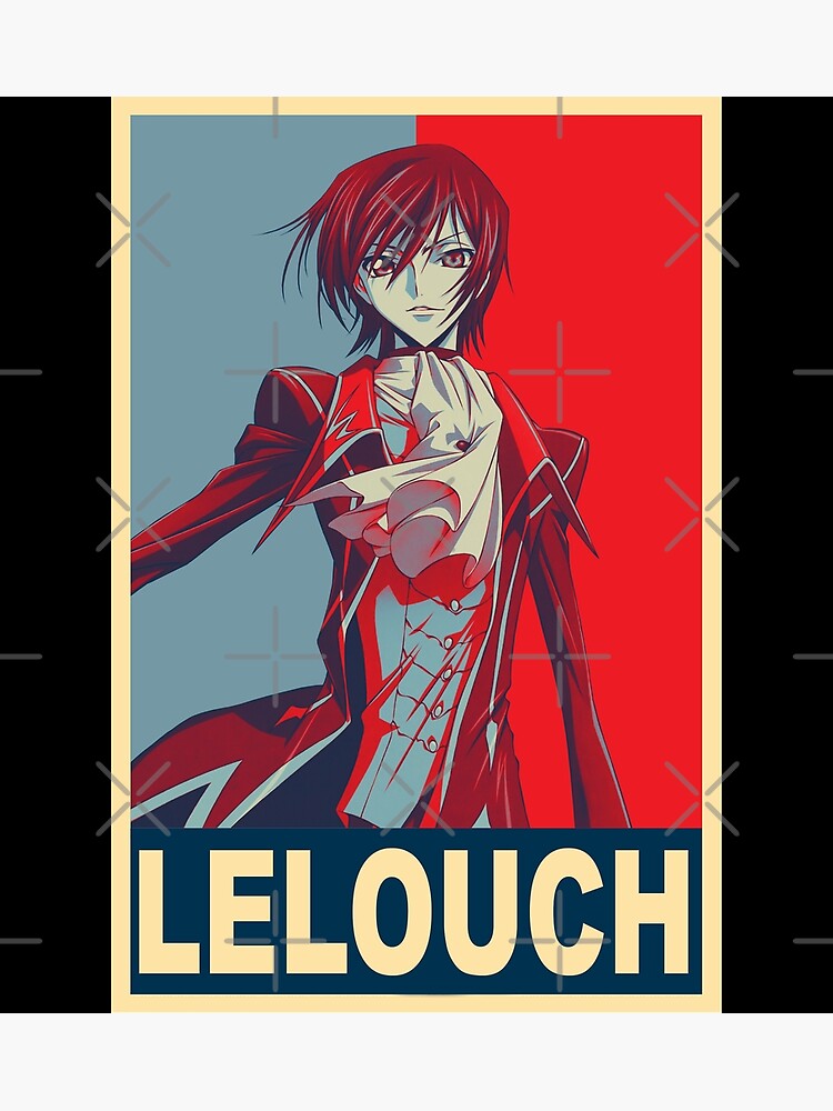 "Lelouch lamperouge Poster" Art Print for Sale by LahcenBamouh | Redbubble