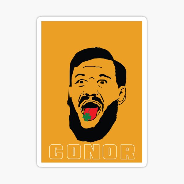 "Conor McGregor " Sticker for Sale by MeArtHenry | Redbubble
