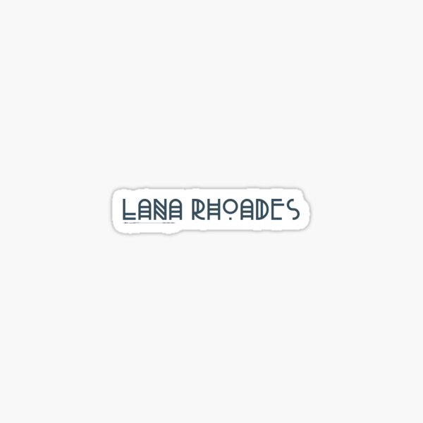 "Lana Rhoades Design" Sticker by MinimApparel | Redbubble