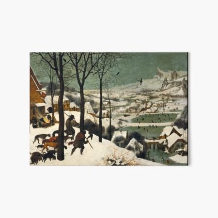 "The Hunters in the Snow - Pieter Bruegel the Elder" Art Board Print by ...