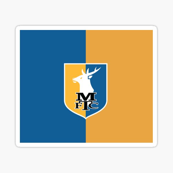 "Mansfield Town FC" Sticker for Sale by Gogetatme | Redbubble
