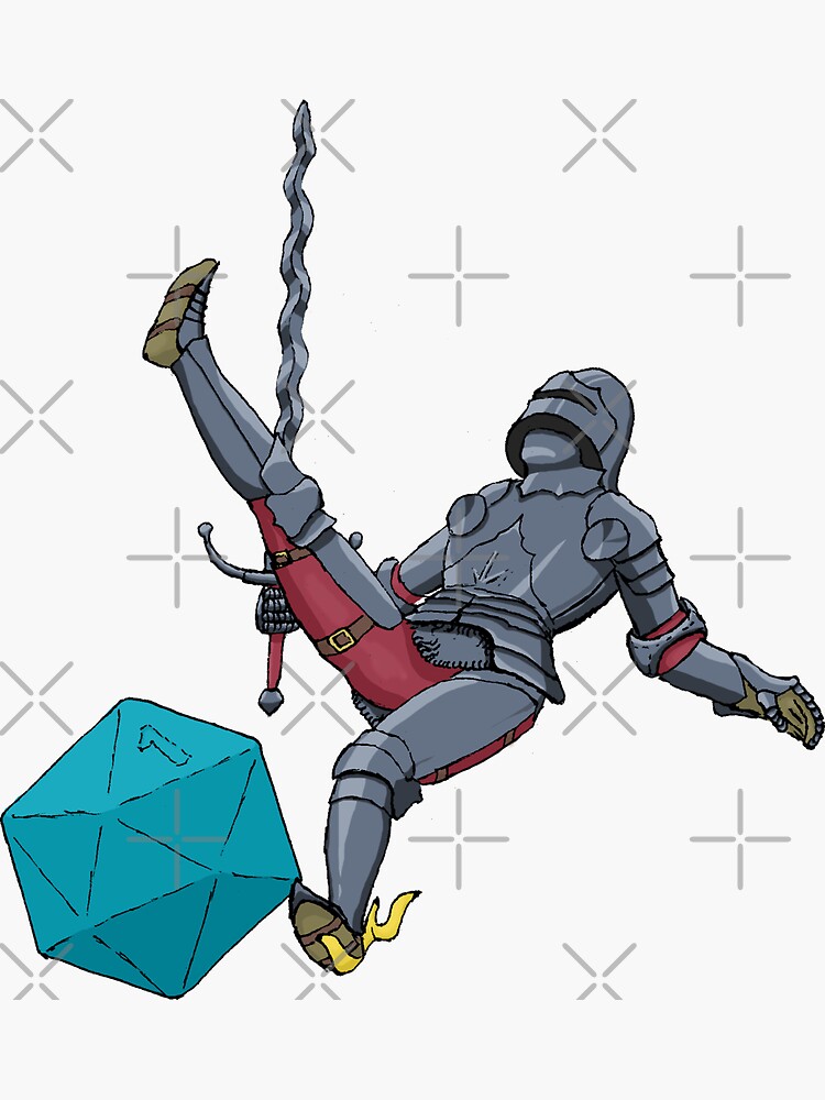 "Critical Fail" Sticker for Sale by MHMaille | Redbubble