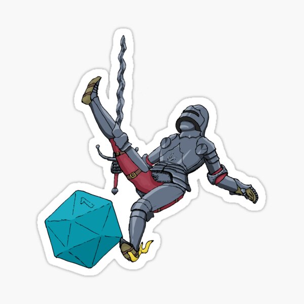 "Critical Fail" Sticker for Sale by MHMaille | Redbubble