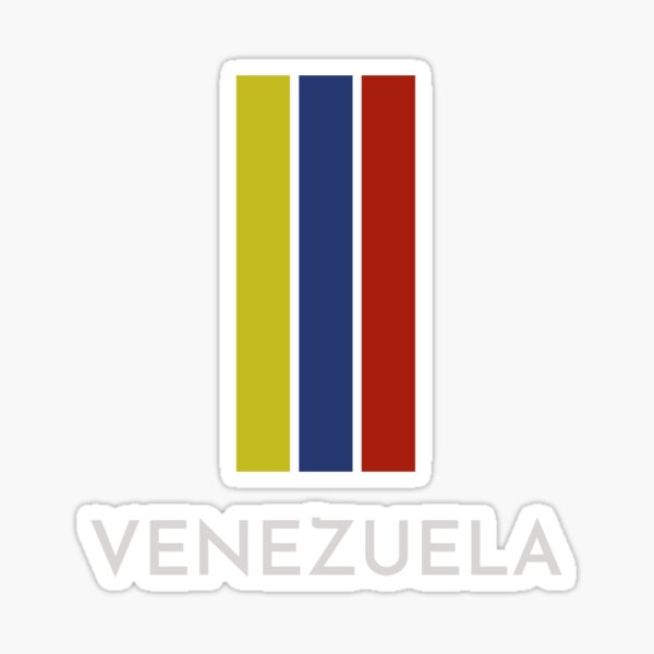 "Venezuelan flag " Sticker for Sale by eka123 | Redbubble