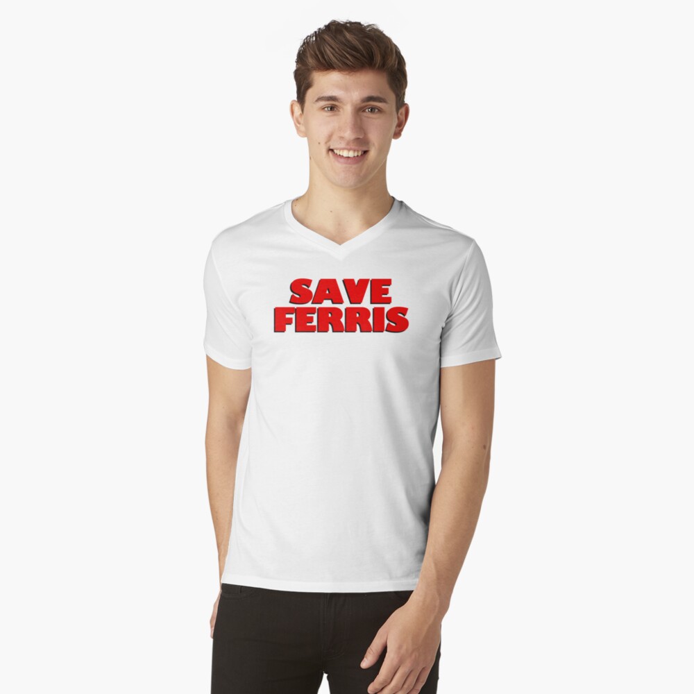 "SAVE FERRIS - Ferris Bueller's Day Off" Sticker for Sale by ...