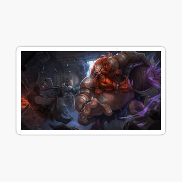 Gragas Stickers | Redbubble