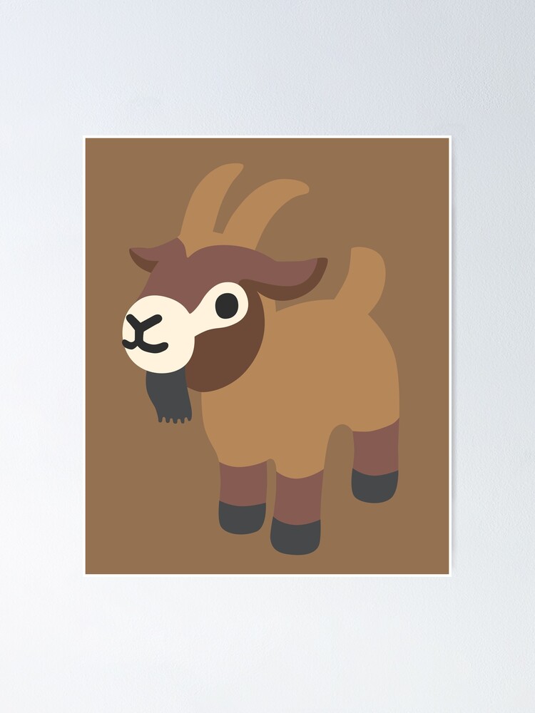 " Cute Goat Gift" Poster by MKMemo1111 | Redbubble