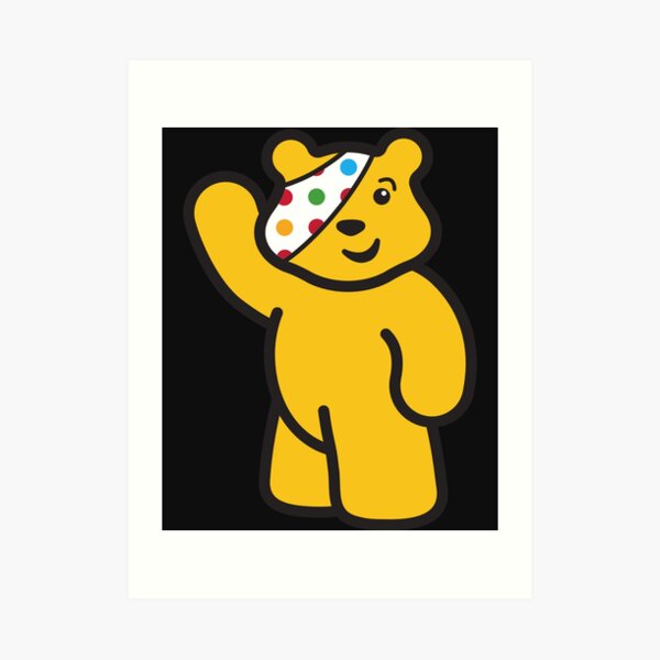 "pudsey bear" Art Print for Sale by Mad-style | Redbubble