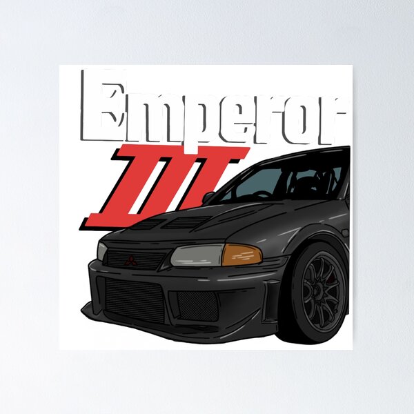 "Emperor Evo (initial d)" Poster for Sale by UPSTRM | Redbubble