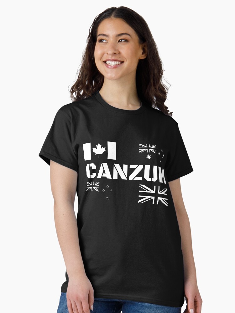 "CANZUK Flags in Military Design" Classic T-Shirt for Sale by CANZUK ...