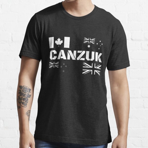 "CANZUK Flags in Military Design" T-shirt for Sale by CANZUK ...