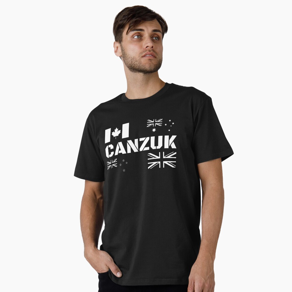 "CANZUK Flags in Military Design" Classic T-Shirt for Sale by CANZUK ...