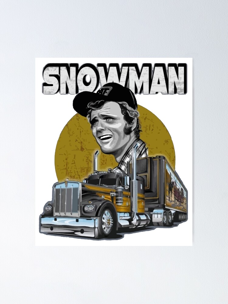 "Jerry Reed Snowman " Poster for Sale by HTownApparel | Redbubble