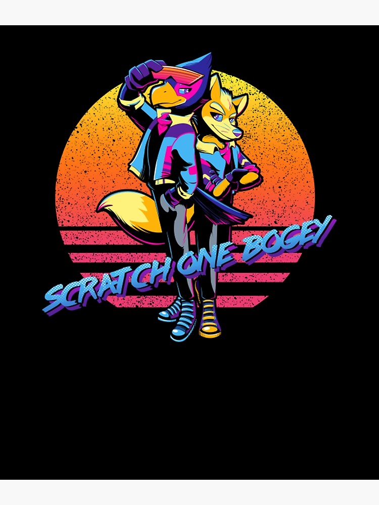 "Scratch One Bogey Star Fox -" Poster by dejongeflore | Redbubble