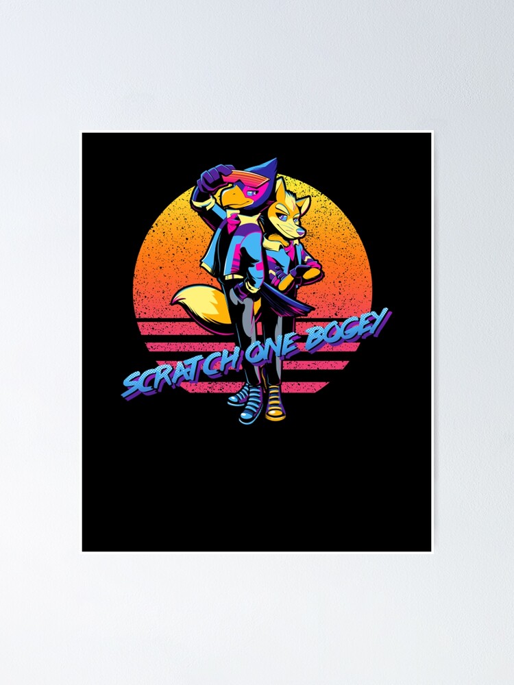 "Scratch One Bogey Star Fox -" Poster by dejongeflore | Redbubble