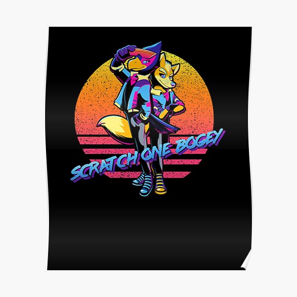 "Scratch One Bogey Star Fox -" Poster by dejongeflore | Redbubble