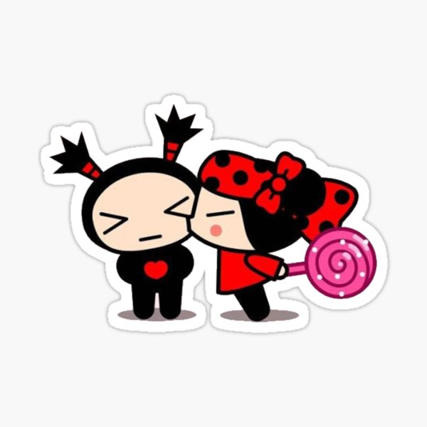 "Sweet Funny Love" Sticker by kawaiistudio | Redbubble