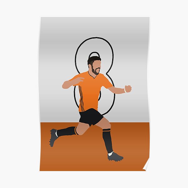 "Ruben Neves Illustration" Poster by CDPDigital | Redbubble