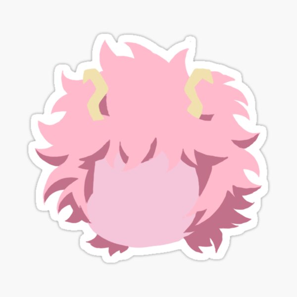 "Mina Ashido " Sticker for Sale by daniileighh | Redbubble