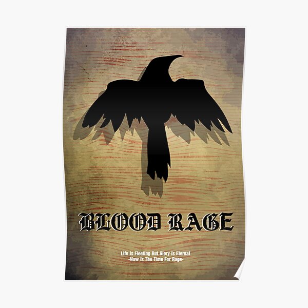 "Blood Rage - Board Games Design - Movie Poster Style - Board Game Art ...