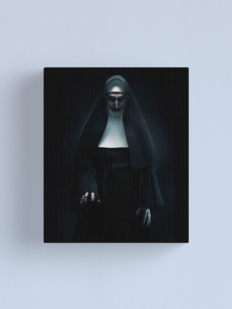 "Demonic Sister Valak The Nun" Canvas Print for Sale by HINDAM4U ...