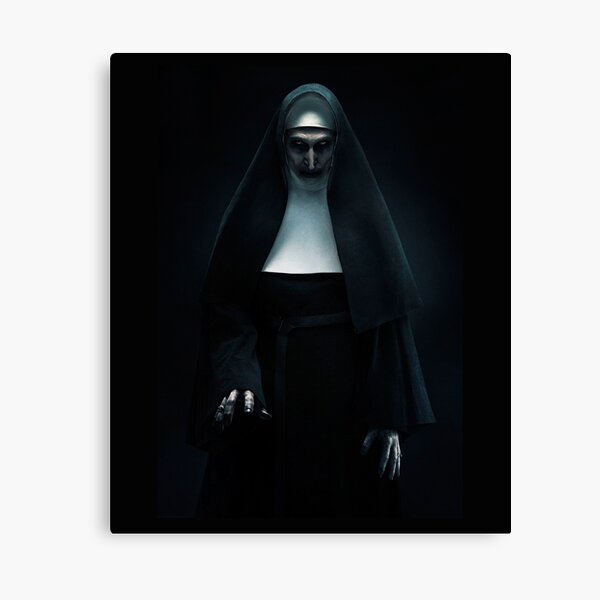 "Demonic Sister Valak The Nun" Canvas Print for Sale by HINDAM4U ...