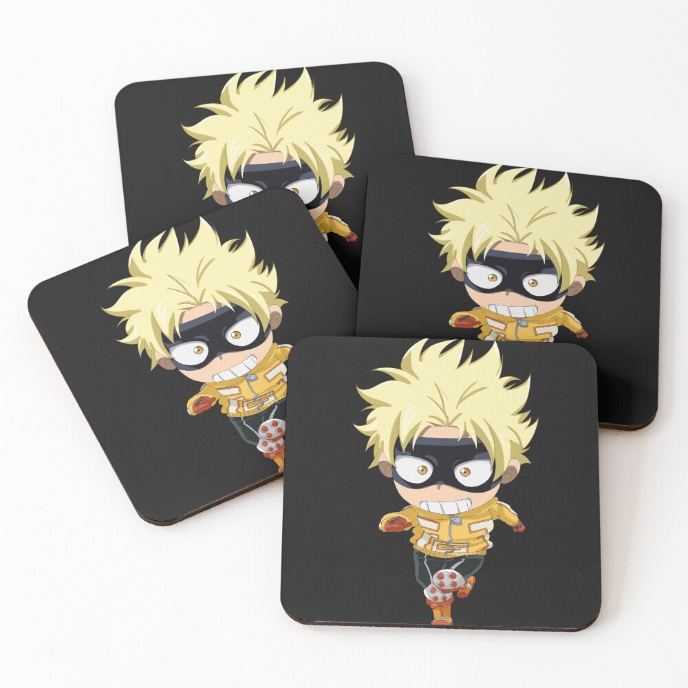 "Chibi Fatgum" Coasters (Set of 4) for Sale by hikarishiroki | Redbubble