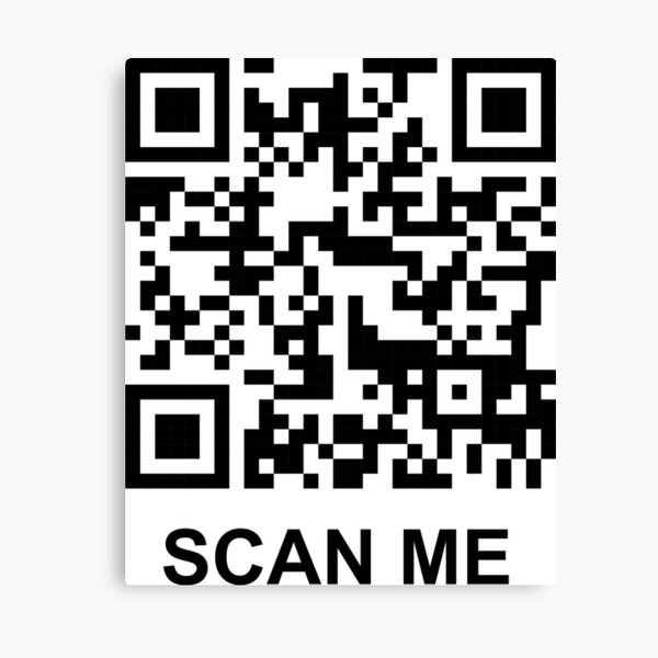 Qr Scan Canvas Prints | Redbubble