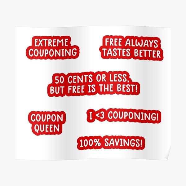 "Extreme Couponing Sticker Pack - Quotes TLC Show 2020 Websites ...