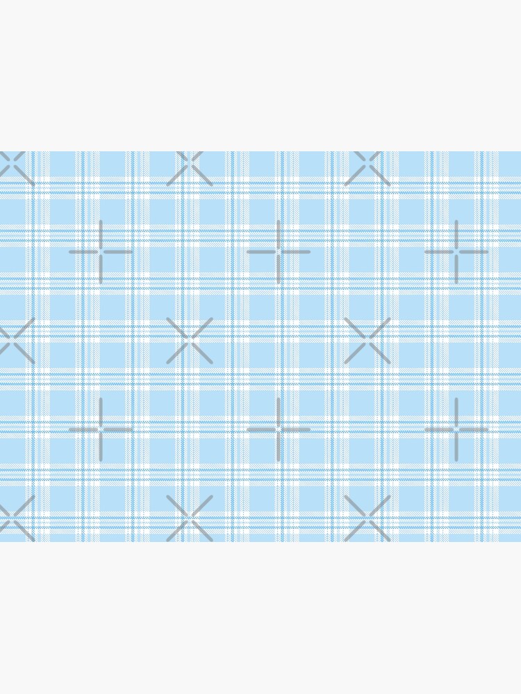 " Aesthetic Blue Plaid" Poster by STAR10008 | Redbubble